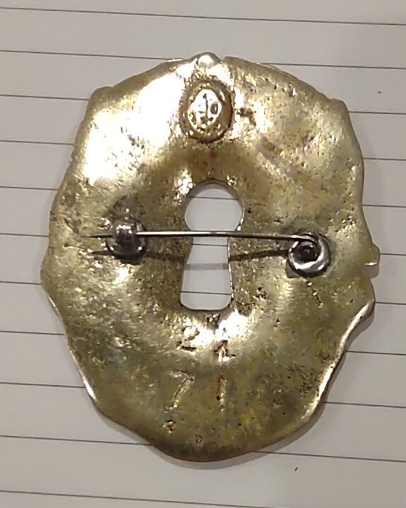Max Rieg Colonial Williamsburg Brass Key Hole Baroque… - Gem