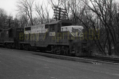 WM Western Maryland EMD GP7 Locomotive #5633 - Vintage Railroad ...