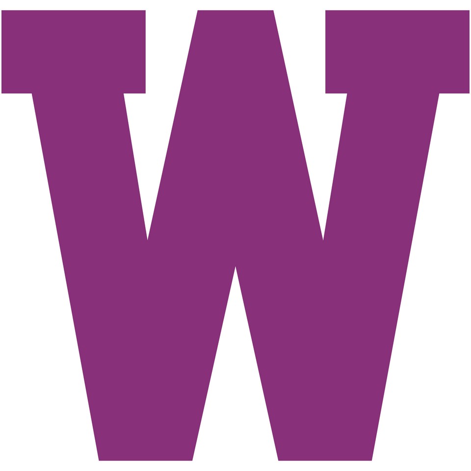 Varsity Letter W Decal Sticker Vinyl Window Laptop College Athletic ...