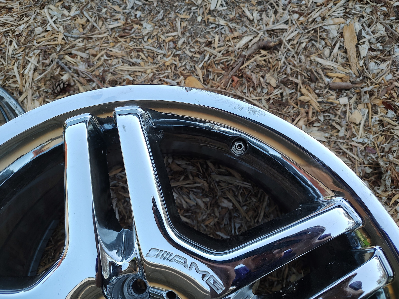 2003-2006 Mercedes CL55 S55 AMG Staggered Chrome Wheels Rims ...