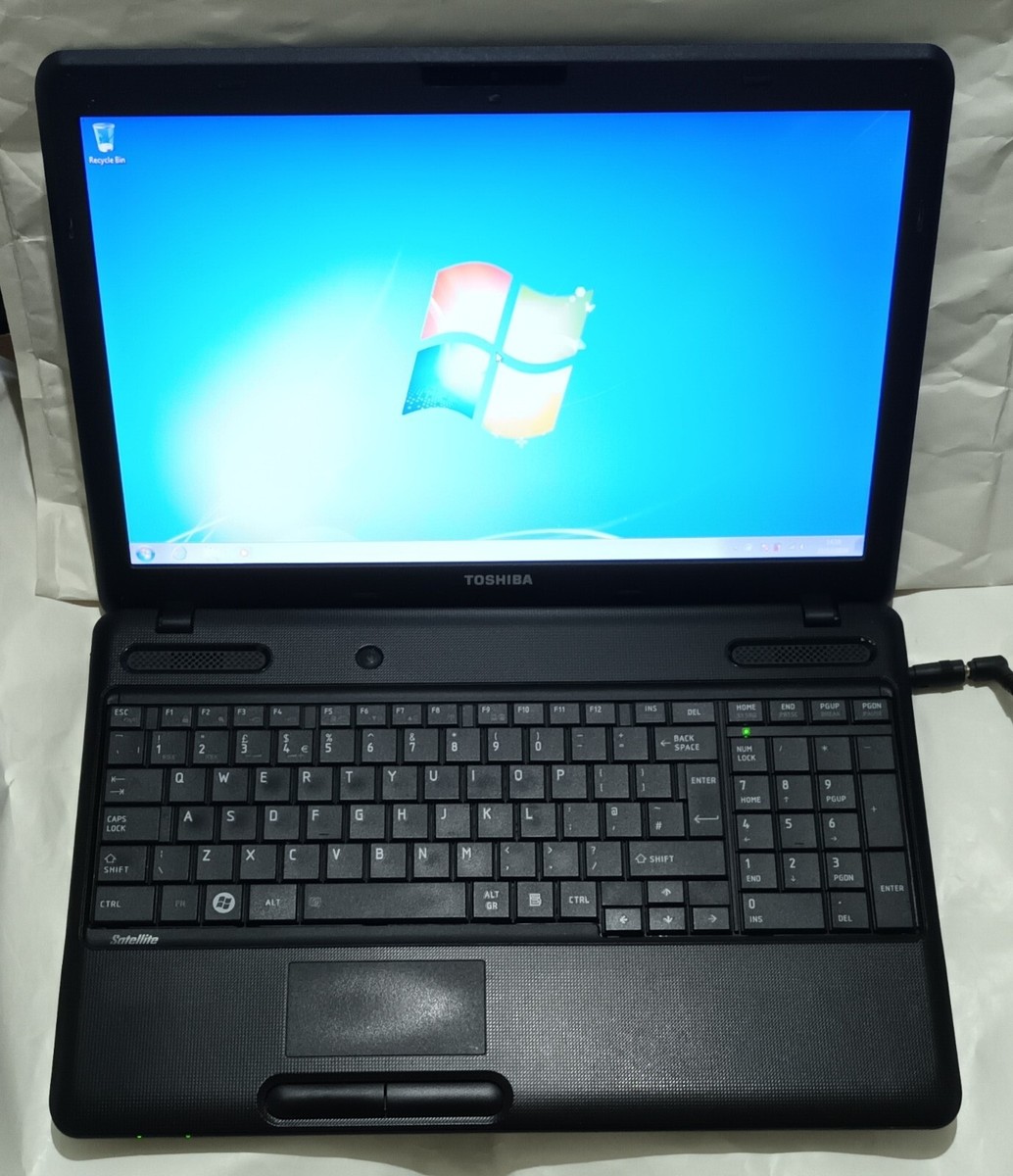 New Toshiba Laptop Windows 7
