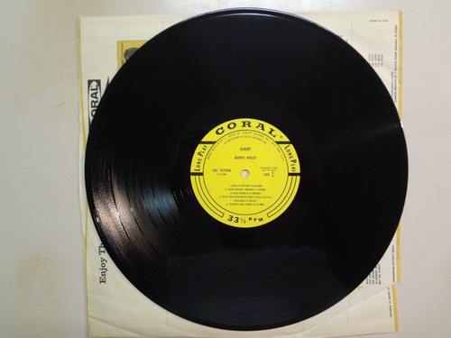 BUDDY HOLLY: Giant-U.S. LP 69 Coral Records INC. CRL 757504 Stereo Orig. DJ PCV | eBay