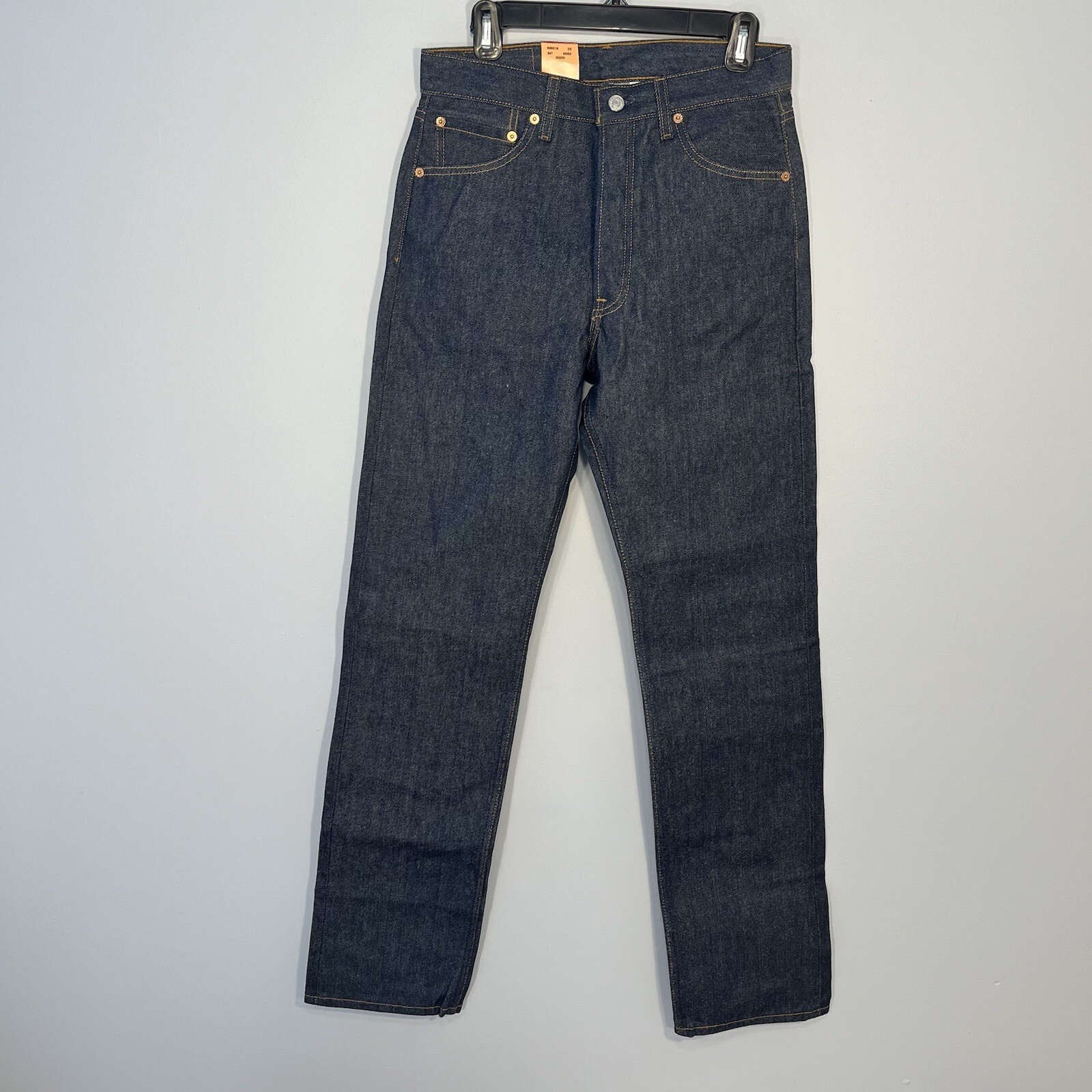 NEW VINTAGE Levis 501 XX Jeans Mens 30x34 Denim Dark Button Fly Mexico ...