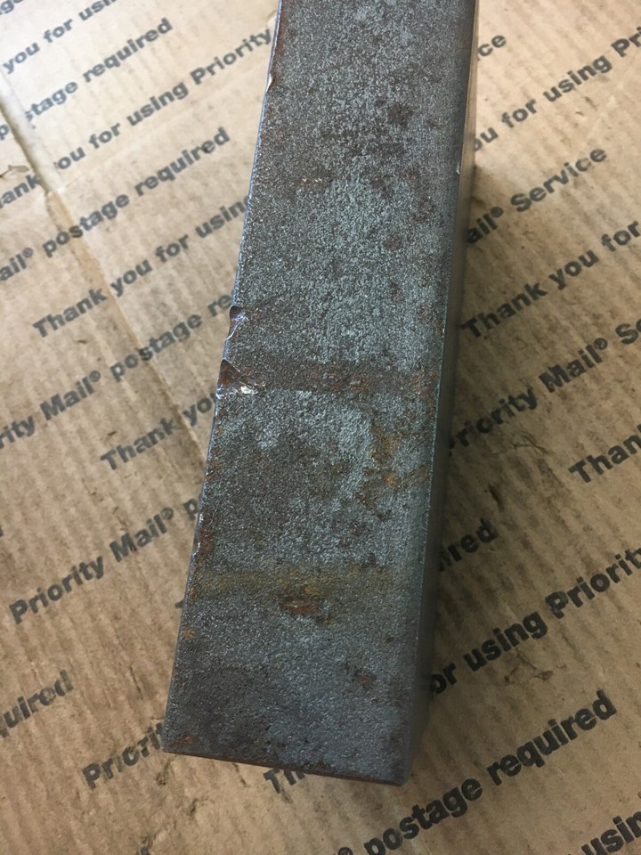 2 X 4 X 10" L THICK BLOCK Steel Bar Target Plate Blacksmith Bench ...