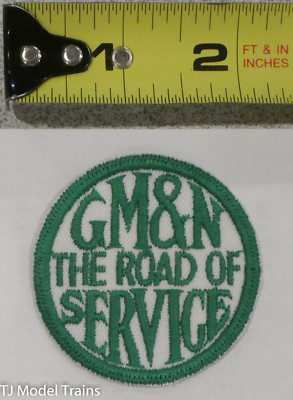 Patch #254 GM&N "The Road of Service" ( Railroad Patch ) Green/White | eBay
