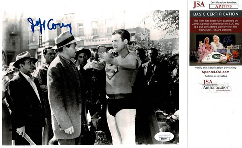 JEFF COREY (1914-2002) SIGNED 8X10 PHOTO "SUPERMAN MOLE MEN, TRUE GRIT ...