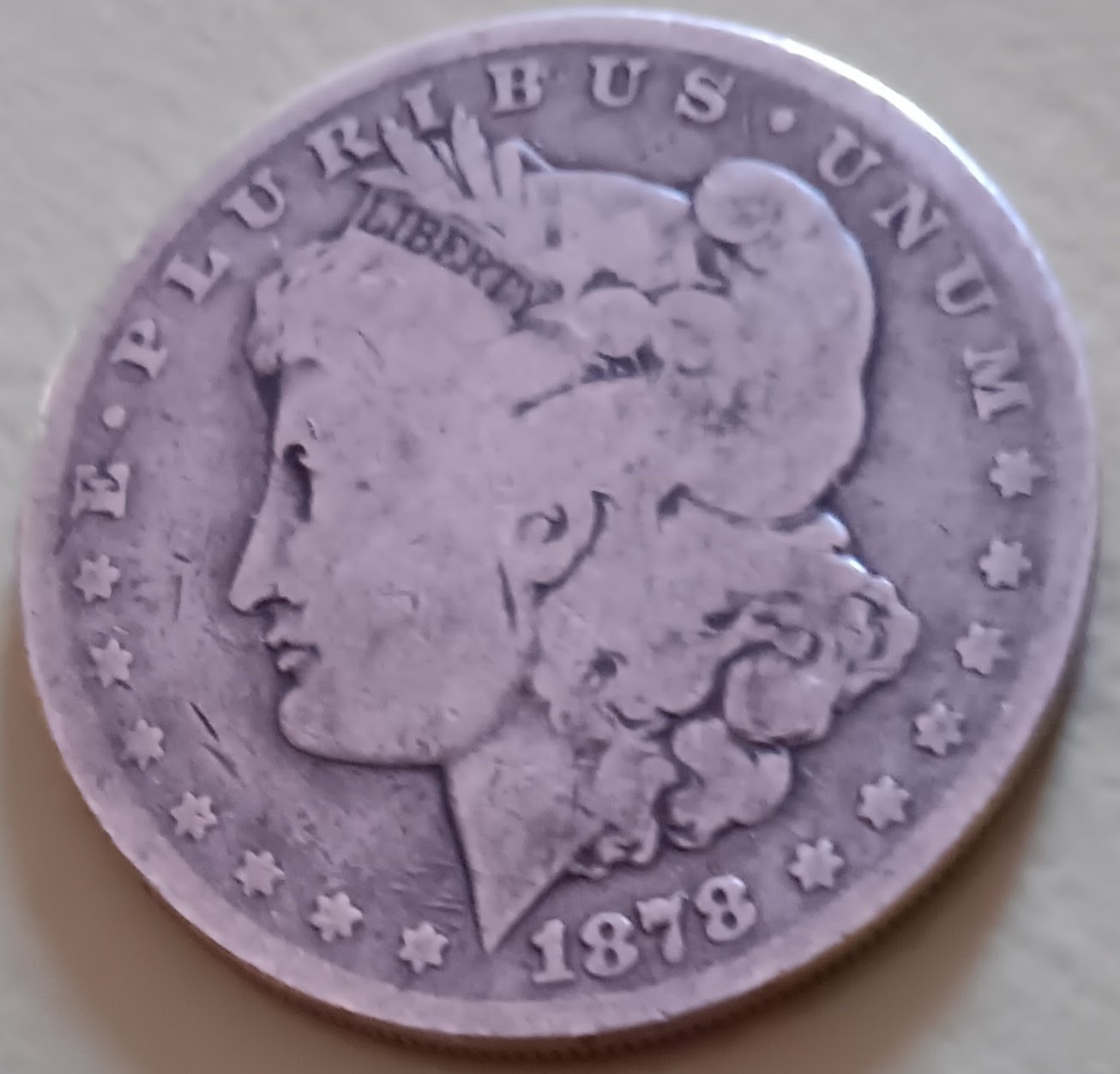 1878-MORGAN SILVER DOLLAR, Circulated and Fair Coin-Collector's Item | eBay