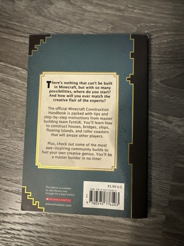 Minecraft: Construction Handbook : An Official Mojang Book by Inc Staff ...