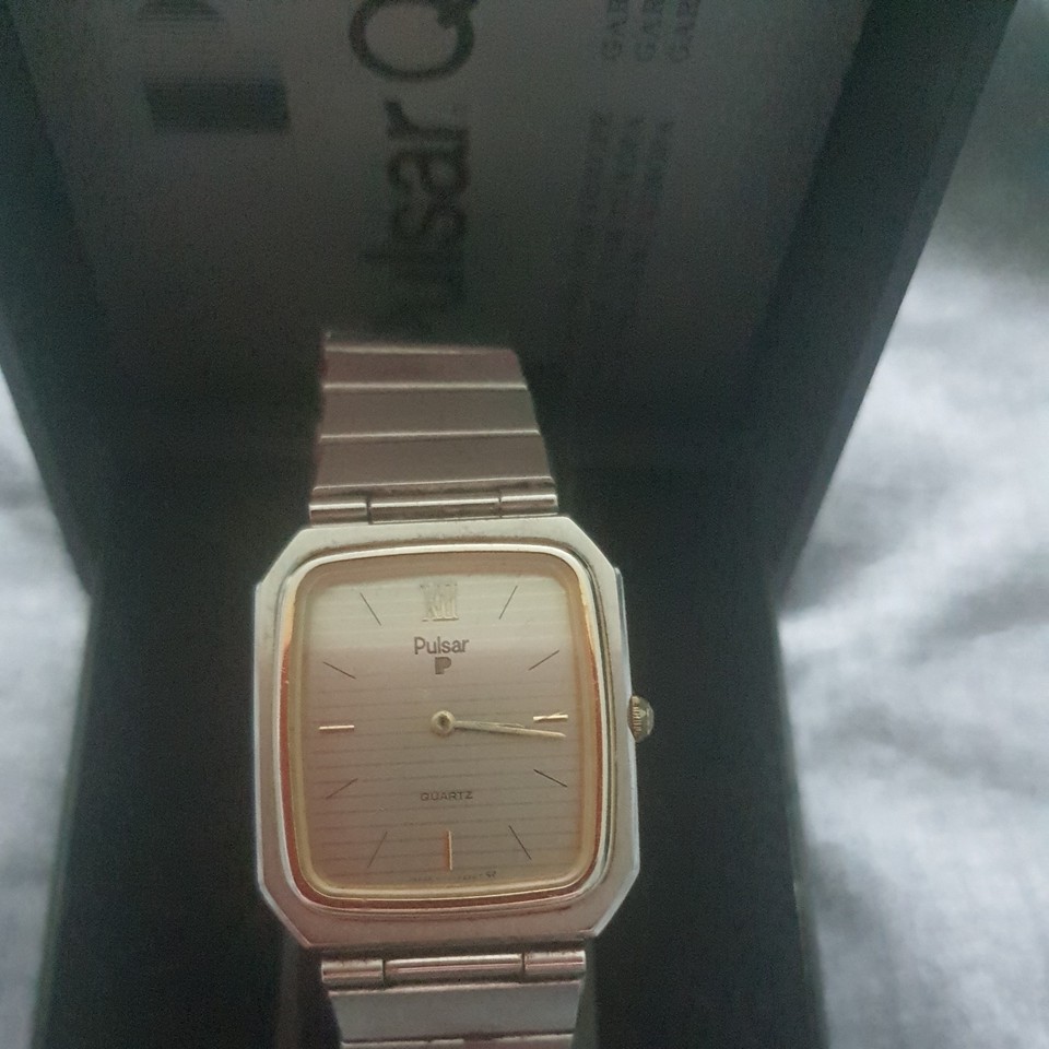 Vintage Pulsar Quartz Wrist Watch in Original Box and guarantee | eBay UK