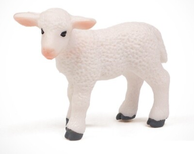 Little Sheep Cub Animal Toy PVC Action Figure Doll Kids Toys Party ...