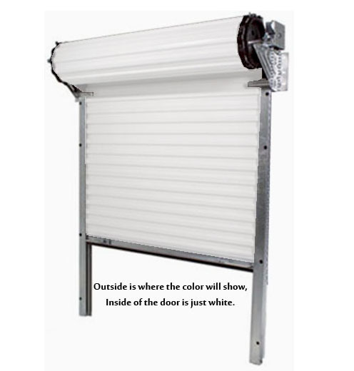 Model 650 - [3' x 7'4"] Light Duty Rolling Self Storage Steel Roll-Up ...