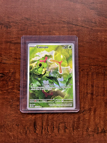 Caterpie 172/165 - Scarlet & Violet 151 - Illustration Rare Holo ...
