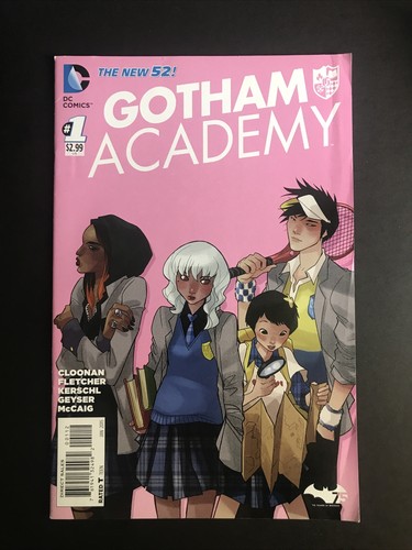 GOTHAM ACADEMY #1 1st Mia ‘Maps’ Mizoguchi New Robin 2ND PRINT DC Comics 2015 | eBay