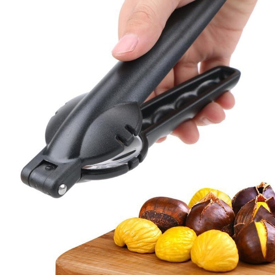 Chestnut Cutter Comfortable Chestnut Opener Stainless Steel Walnut Clip ...