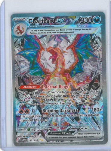 Charizard EX Alt Art/Obsidian Flames 223/197 Near Mint (Ungraded) | eBay