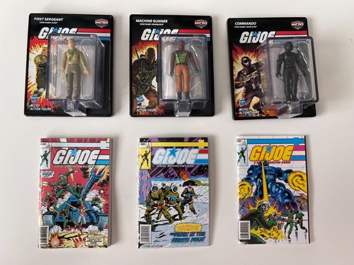 Worlds Smallest Micro Figures & Comics G.I. Joe GI Joe Lot NEW | eBay
