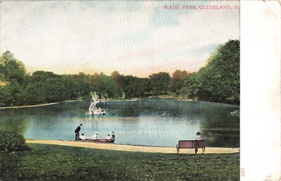 Postcard Wade Park Cleveland Ohio UDB | eBay