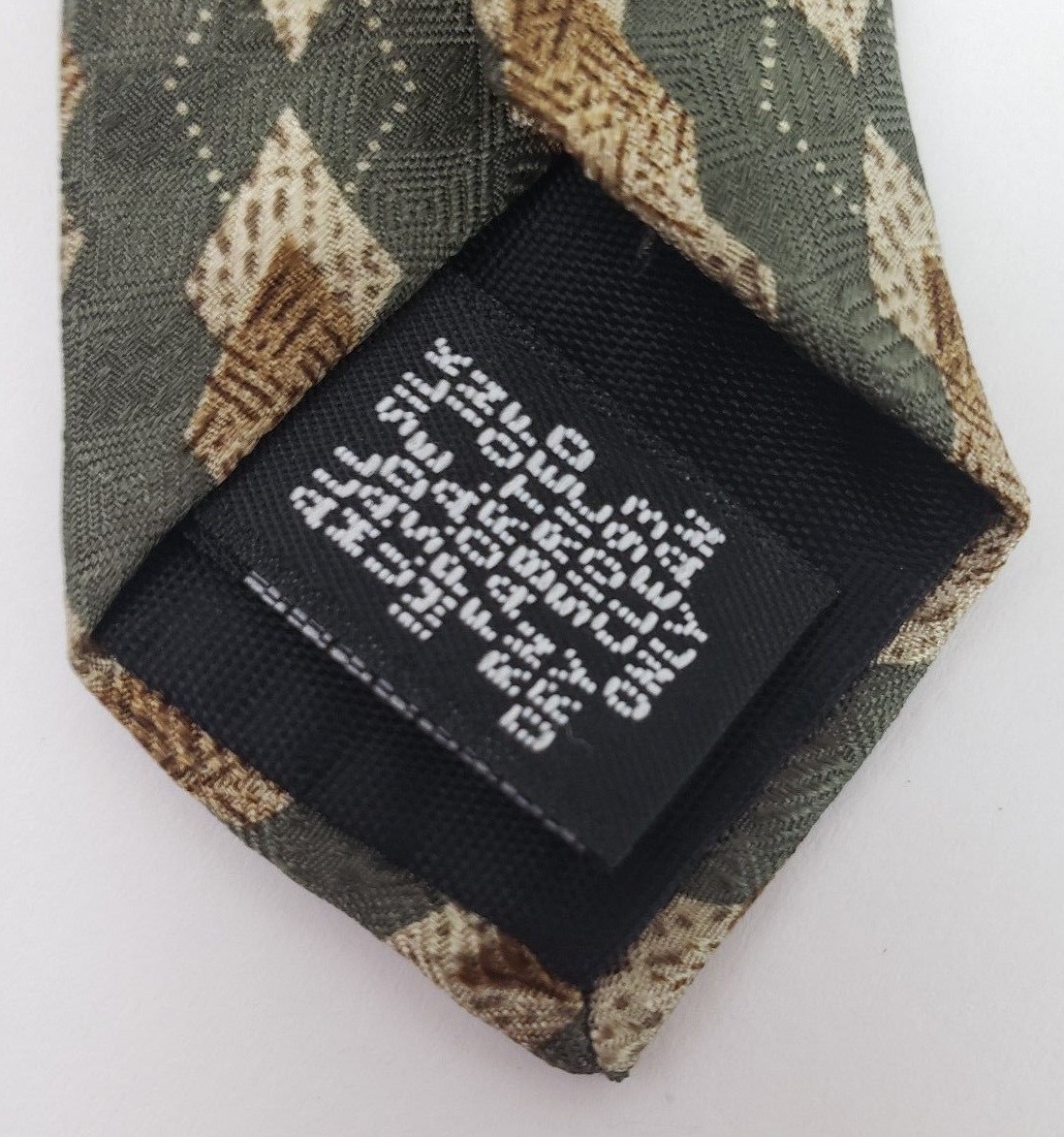 Haggar Clothing Co Men's Dress Suit Neck Tie 100% Silk 3.75"W 56"L ...