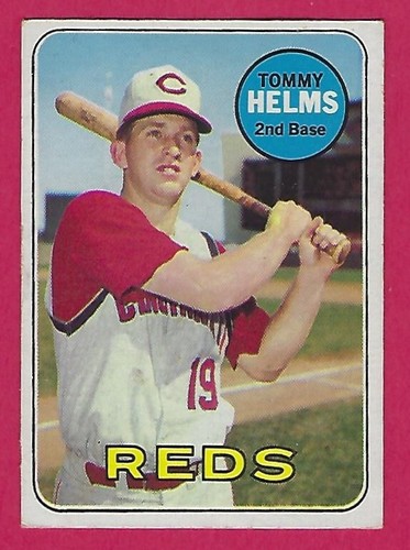 1969 Topps Tommy Helms # 70 Cincinnati Reds | eBay