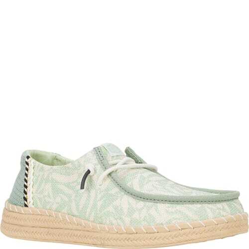 Hey Dude Women's Wendy Espadrille Casual Shoes 43179-3YY Celadon Green ...
