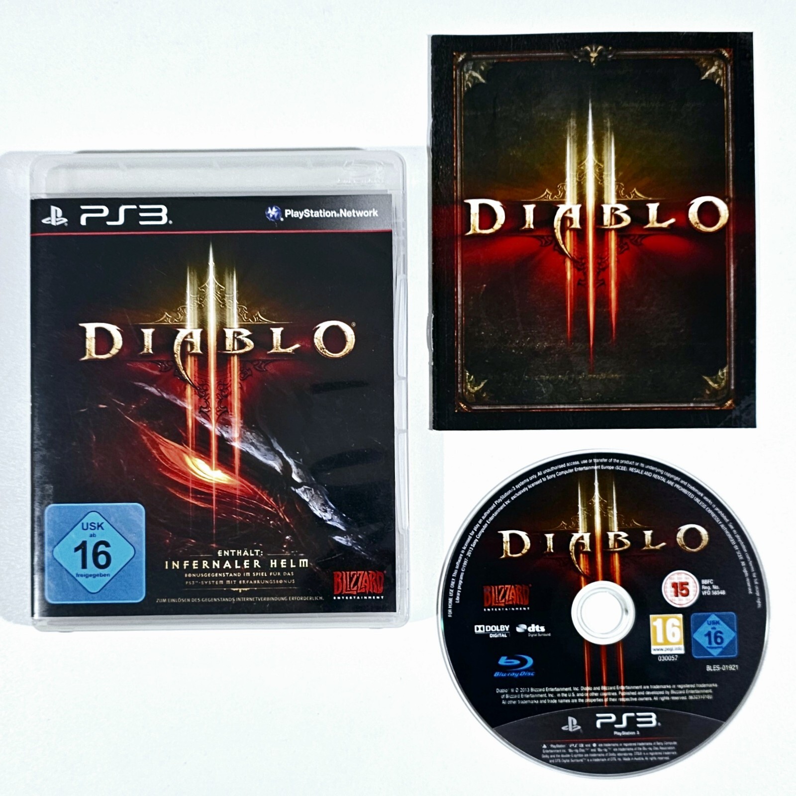 Sony PLAYSTATION 3 Role Game diablo III Dt. Action RPG Network ...