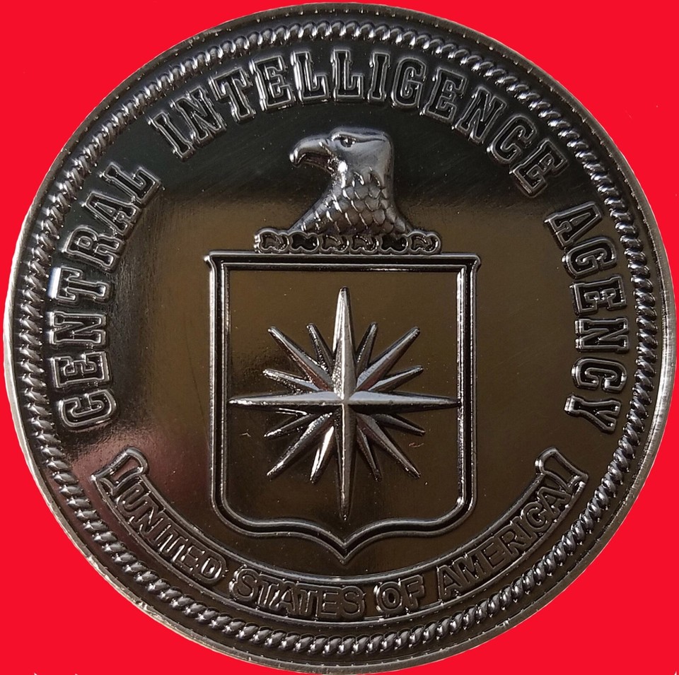 Tetra Optio "Third Option" CIA Global Response Staff challenge coin 2 ...