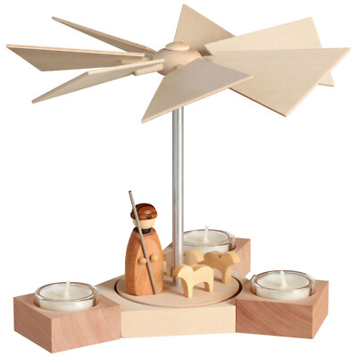 Shepherd Sheep Natural German Tealight Pyramid | eBay