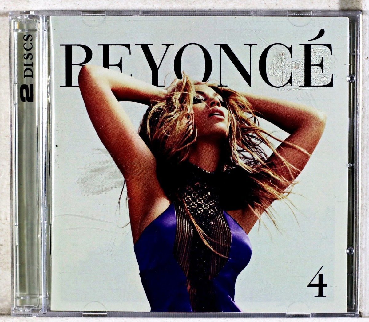 4 Beyonce Cover BEYONCE 4 Album Signed CD COVER MOUNTED Autograph