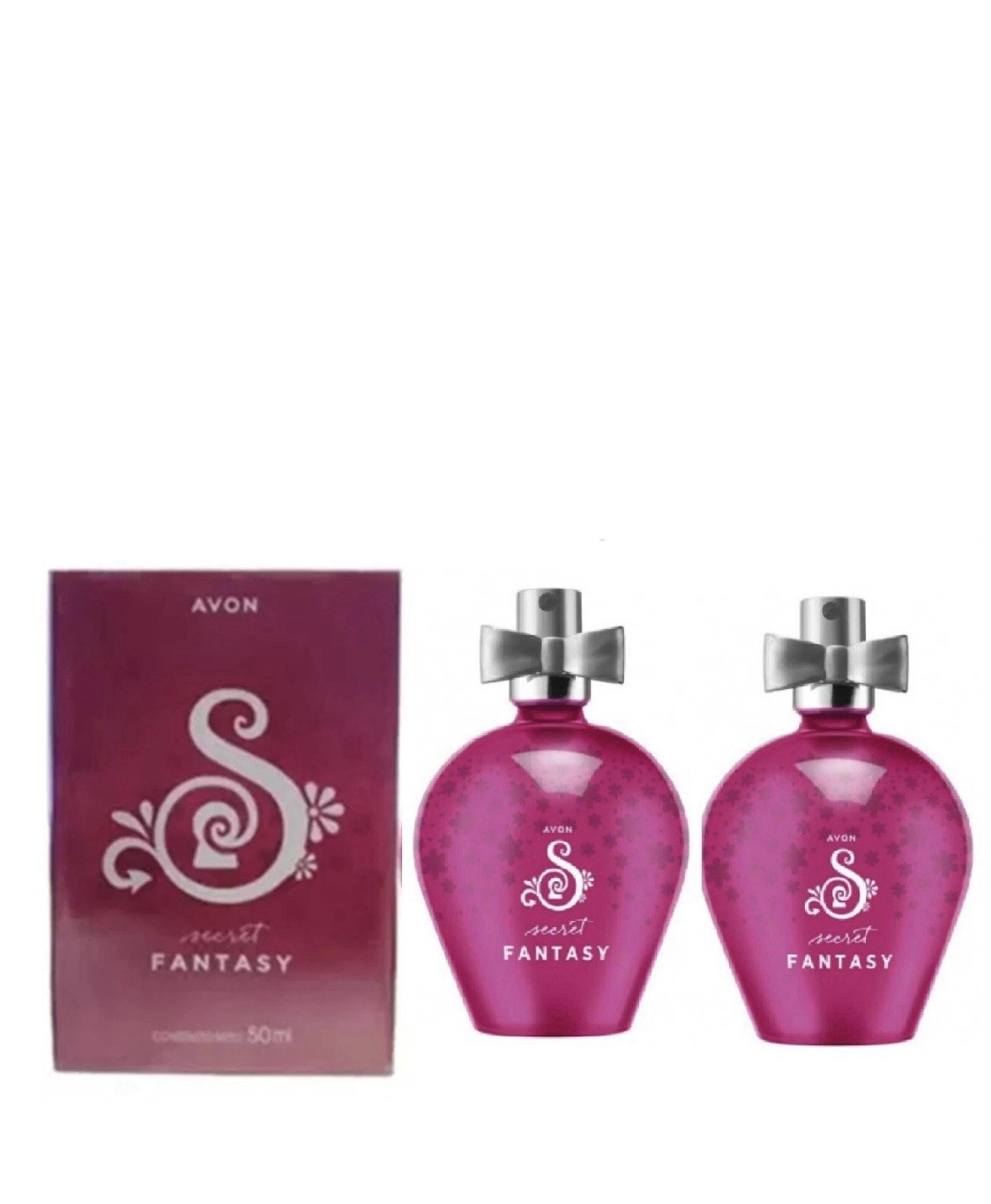 AVON SECRET FANTASY PERFUMES PARA DAMA TRAIDOS DE MEXICO SET DE 3 ...