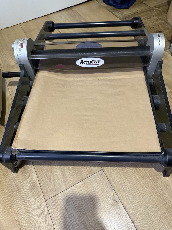 AccuCut Fabric Cutting Machine and Dies Bundle Job Lot | eBay UK