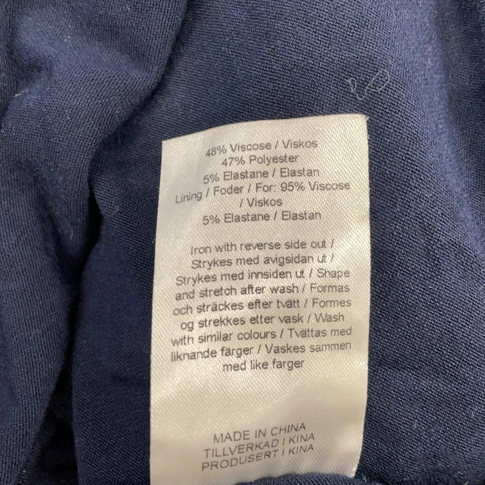 Bandolier, Kleid, Größe: XS, Blau/Weiß, Elasthan/Polyester/Viskose #GDI ...