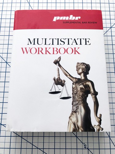 2020 - 2021 PMBR Supplemental Bar Review Multistate Workbook MBE ...