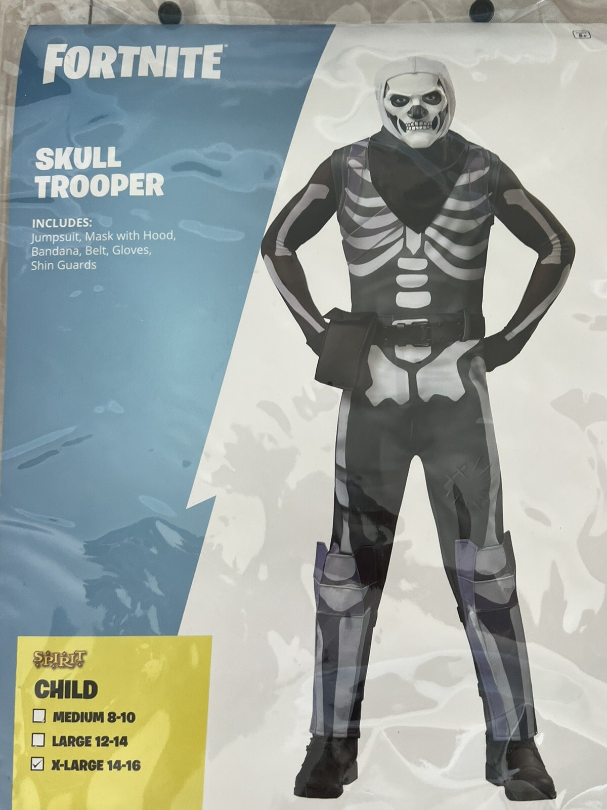 Fortnite Skull Trooper (Skeleton) Spirit Halloween Co… - Gem