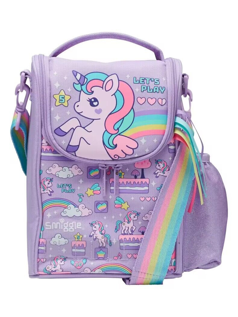 New Smiggle Lunch bag Let‘s Play Junior Id Lunch box With Strap | eBay UK