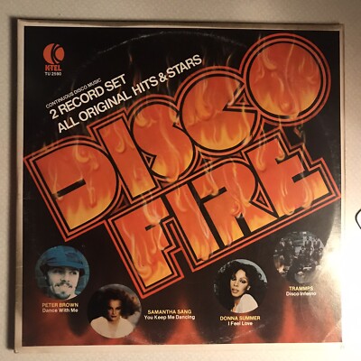 VINTAGE VINYL, K-TEL "DISCO FIRE" 2-Record Set, Orig. Sleeves, Pre ...