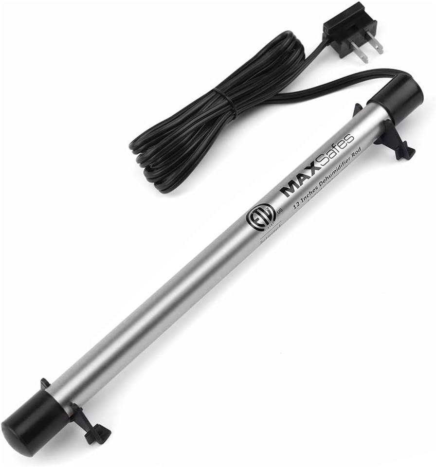 Gun Safe Dehumidifier Rod, Dry Rod - Easy Installation Plug-In Electric ...