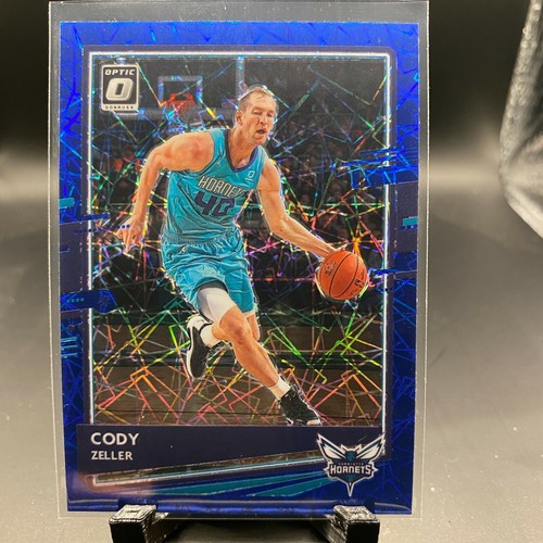 2020-21 Donruss Optic Blue Velocity Prizm #26 Cody Zeller NBA ...