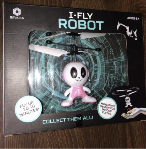 i-Fly Robot With Infrared Sensor Hover Technology White/Black/Blue New 752229025905| eBay