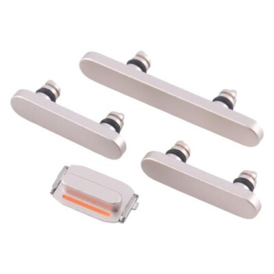 For iPhone 16E Power Button And Volume Control Button Silver | eBay