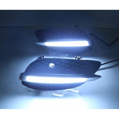 2Pcs Bumper Daytime Light Turn signal Fog Lamp For Mercedes-Benz GLC ...