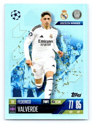 TOPPS UCC Match Attax 2024/25 128 Federico Valverde Real Madrid C.F. | eBay