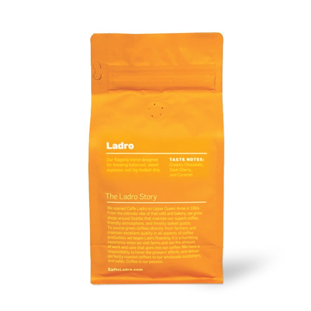Caffe Ladro Coffee Roasting Company Diablo Blend, Fremont Blend, Ladro ...