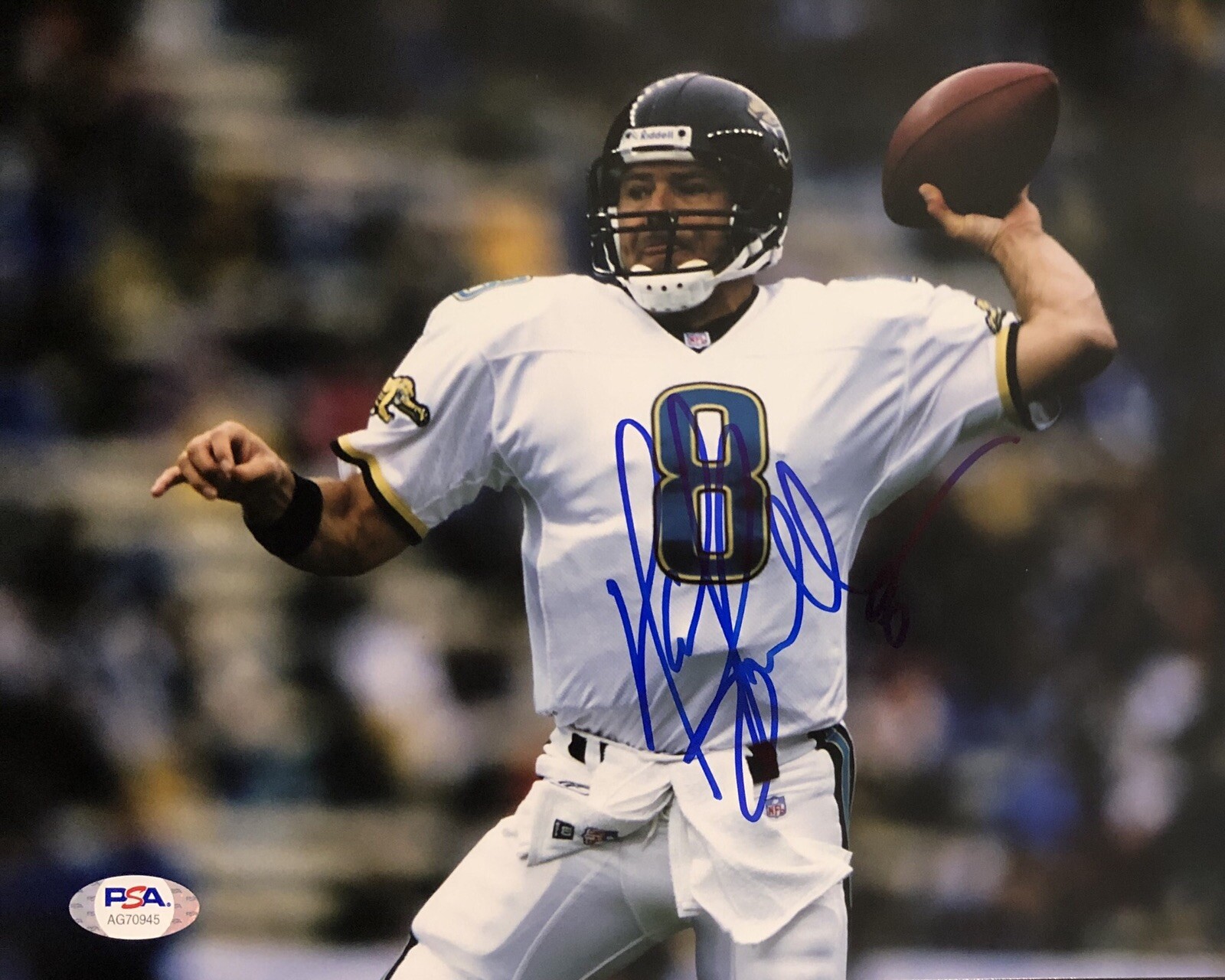 Mark Brunell Signed Autographed Jacksonville Jaguars 8x10 Photo Psa/Dna ...