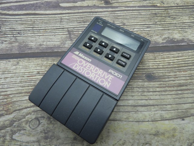 Maxon POD1 Overdrive Distortion Vintage Guitar Effect Pedal for sale ...