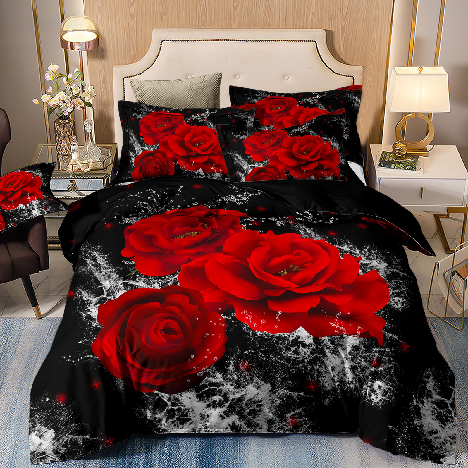 Roses Bed Quilts
