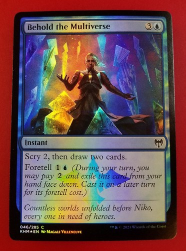 1x Behold the Multiverse | FOIL | Kaldheim | MTG Magic Cards | eBay