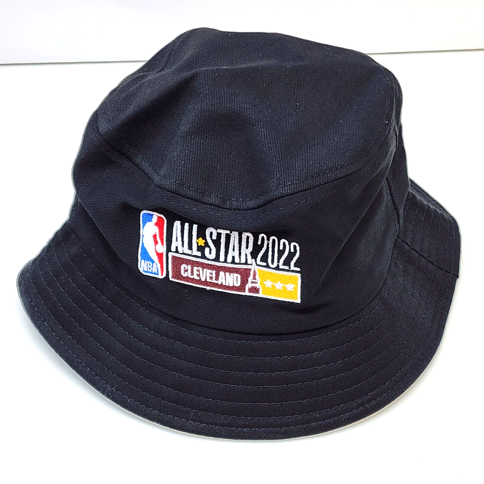 New All Star 2022 NBA Cleveland AT&T Black Bucket Hat Adult Size ...
