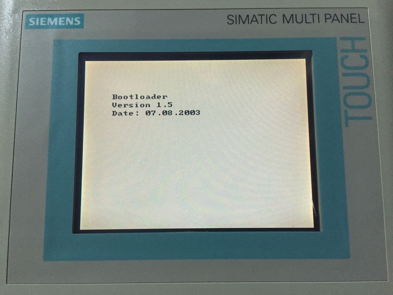 Siemens Simatic Touch OEM Multi Panel MP270B Touch-6 TFT 6AV6 545-6CA00 ...