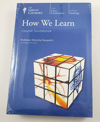 The Great Courses How We Learn Guidebook Lecture Transcript DVDs NEW ...