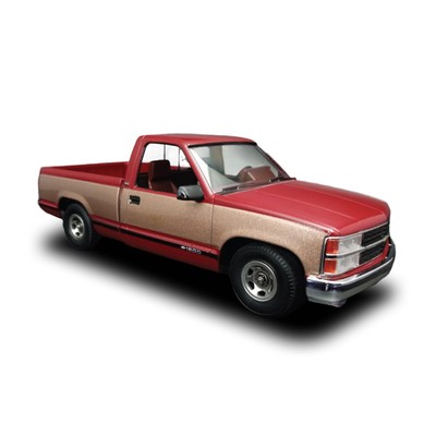 Amt 1992 Chevrolet Silverado Shortbed Fleetside Pickup Easy Build 1:25 ...